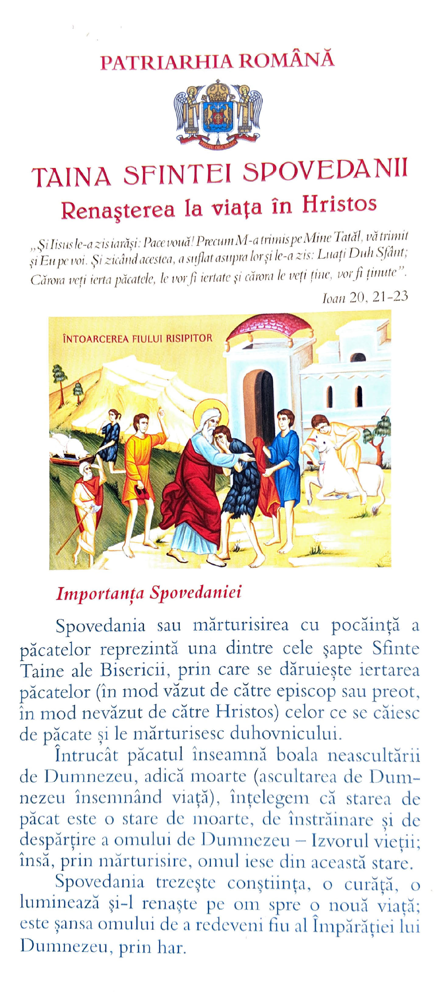 Sfânta Spovedanie | Parohia Ortodoxă Română din Växjö / Rumänsk ...